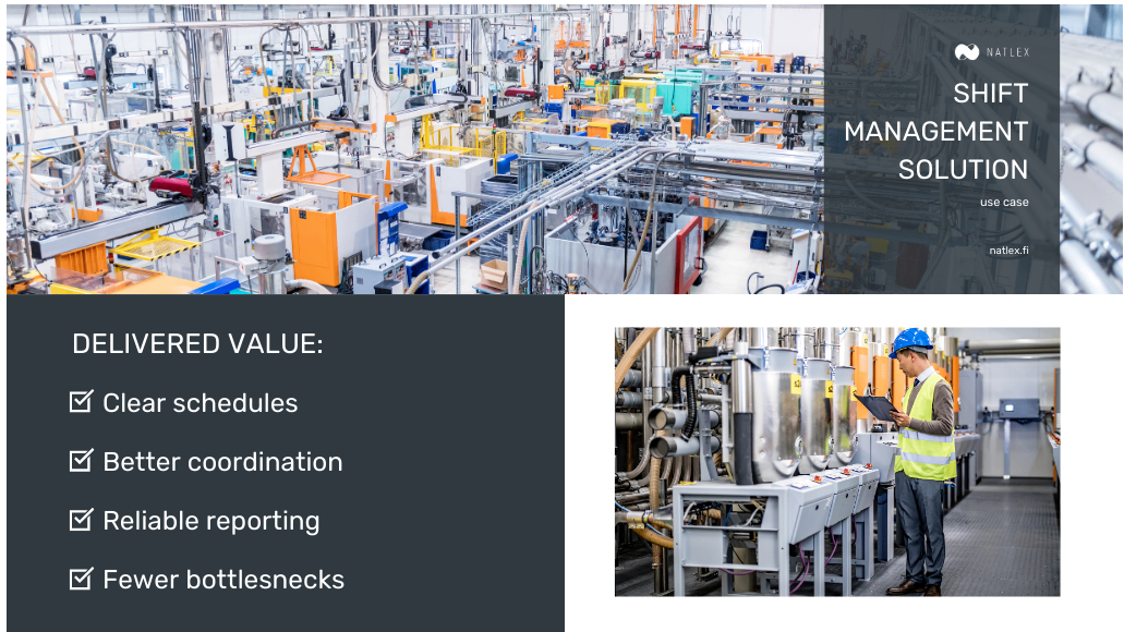 Shift management and technical data processing – Byggmässan Stockholm