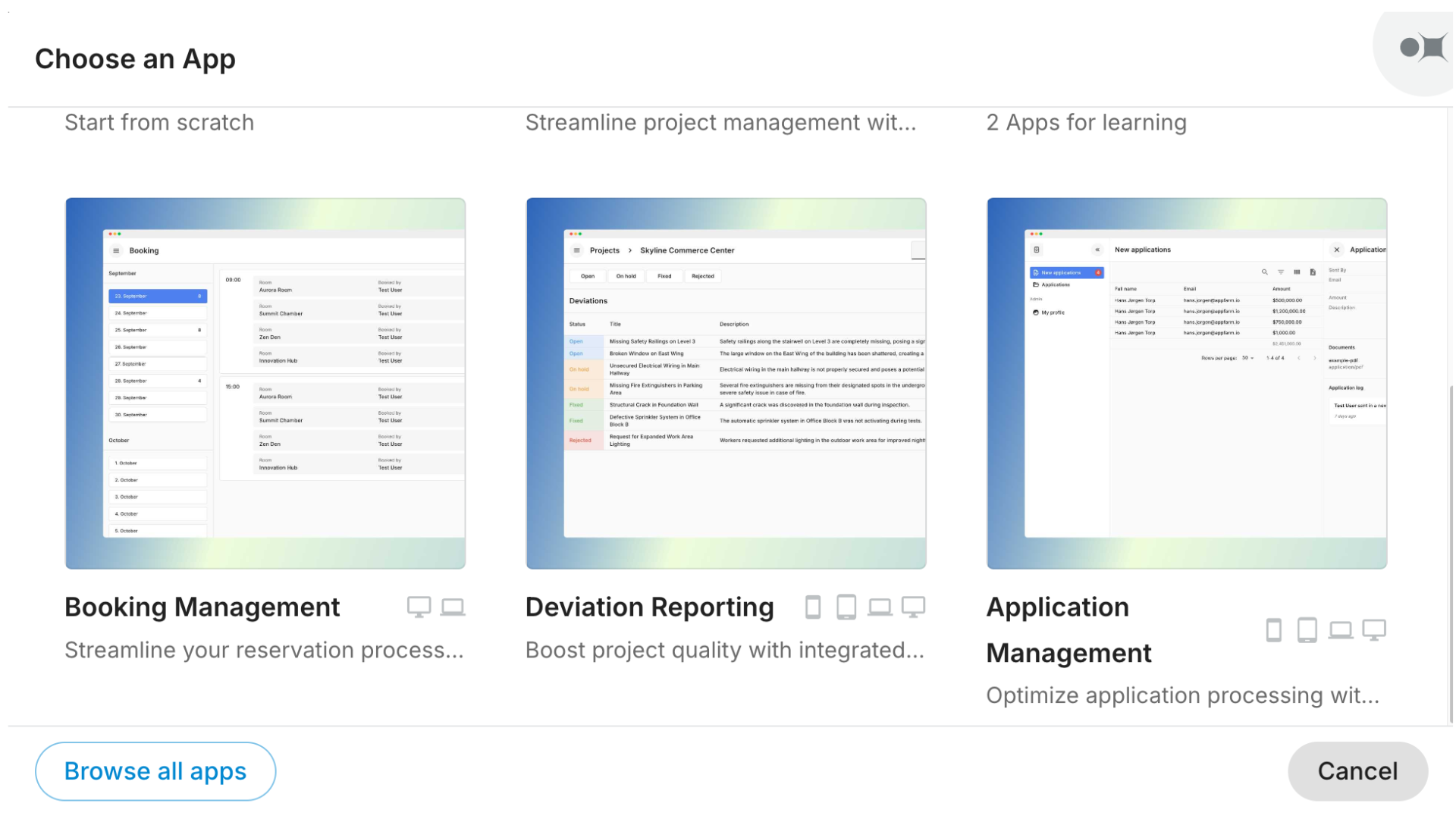 Appfarm Solution Starters – Byggmässan Stockholm