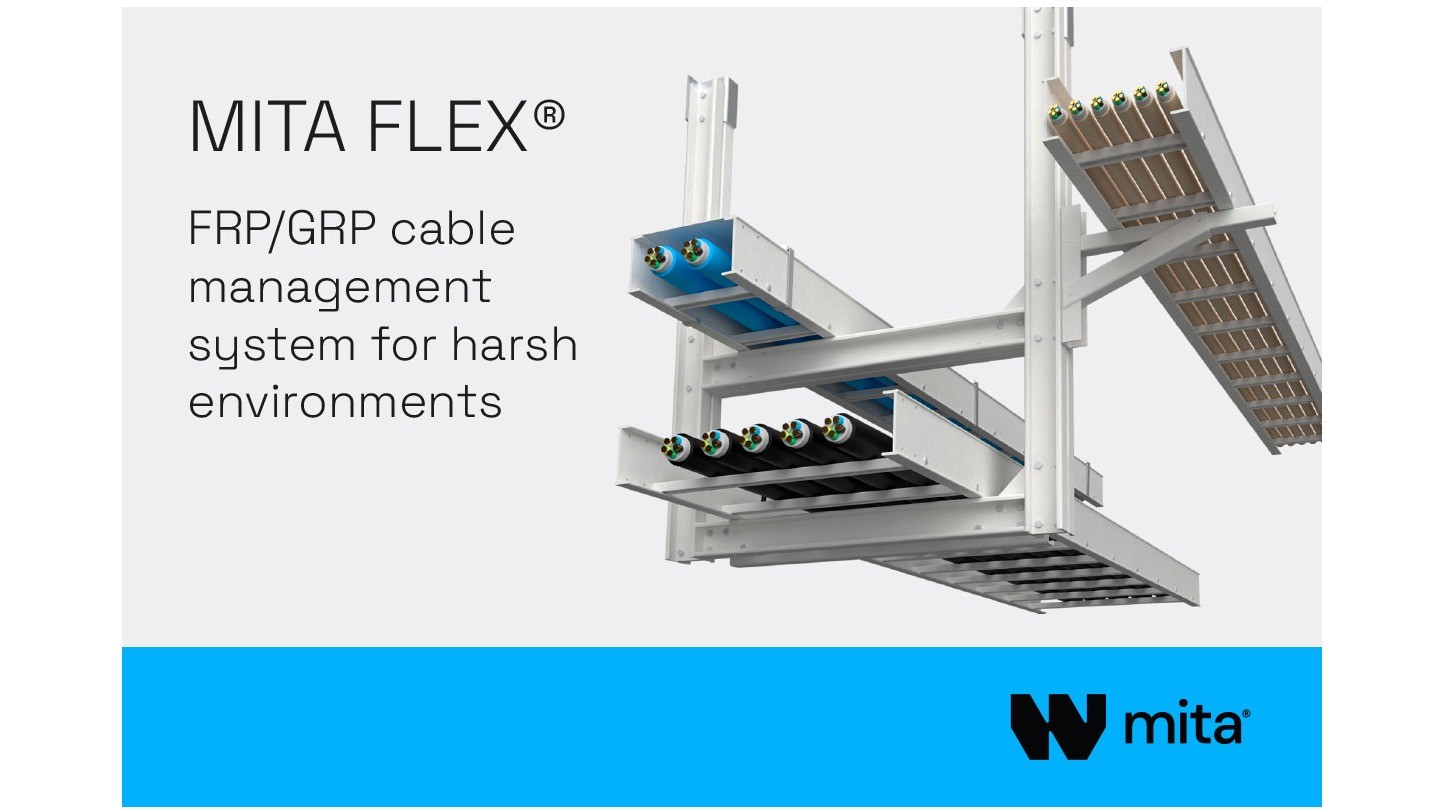 Mita Flex – FRP/GRP cable support for harsh environments – Elmässan Sthlm