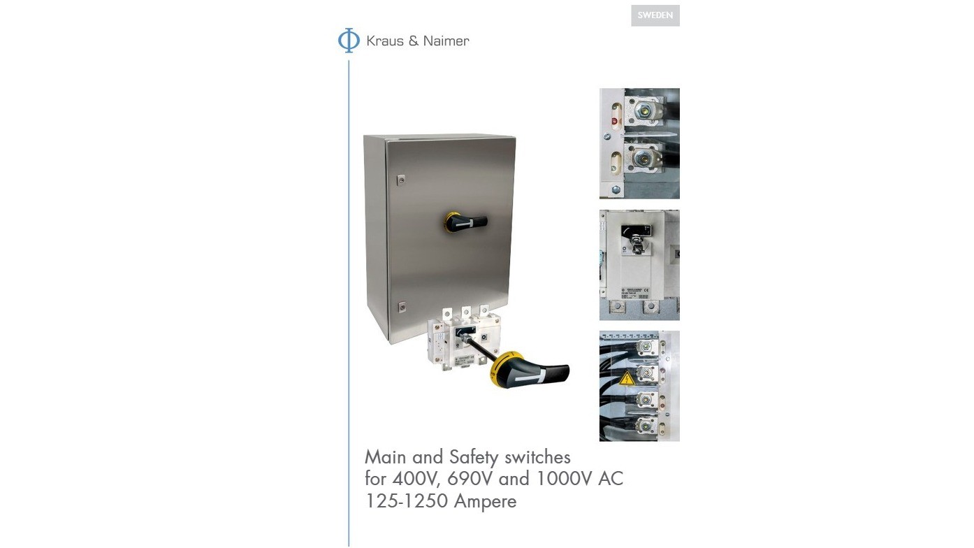 Main and Safety switches – Elmässan Sthlm