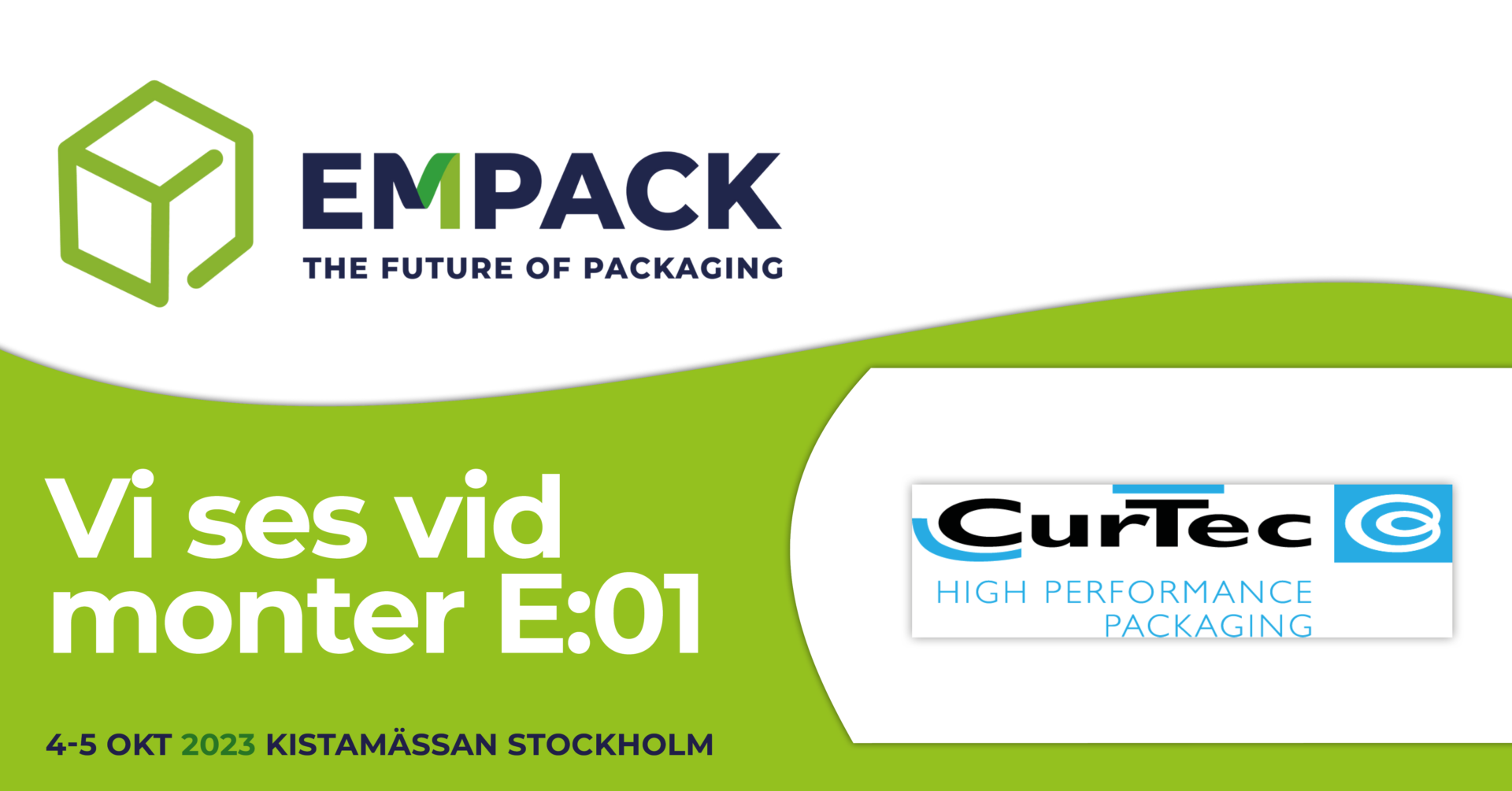 Welcome Curtec to Empack Stockholm!