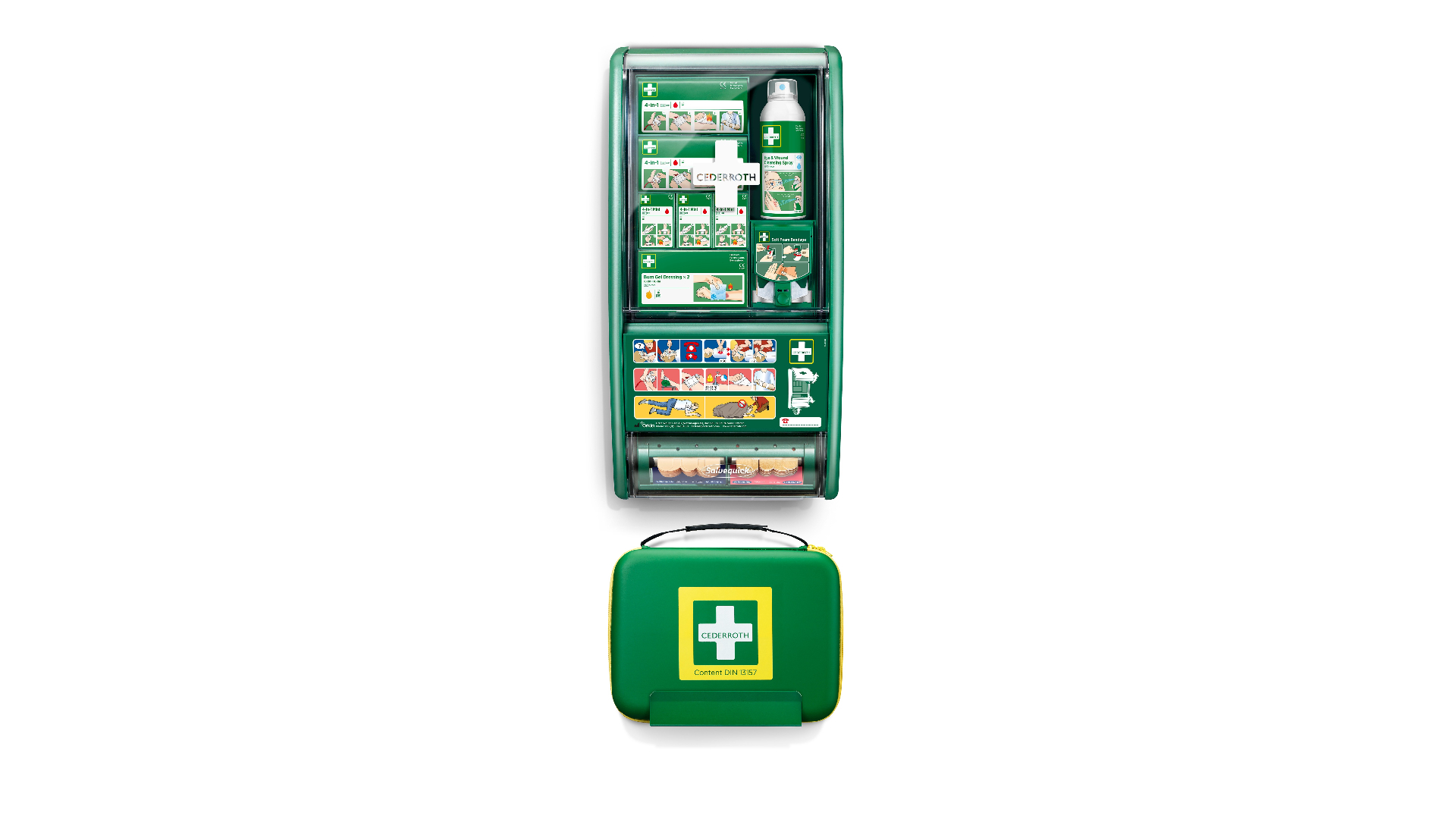 Cederroth First Aid Station Set DIN 13157 – Fastfood & Ravintola Helsinki