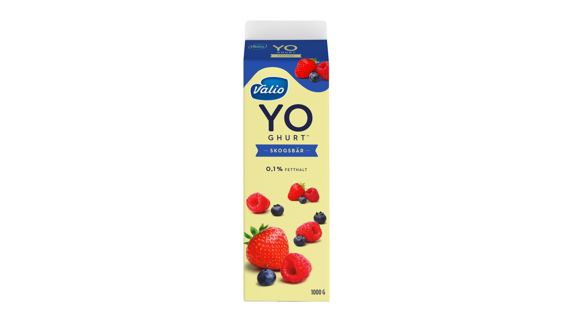 Valio YO-ghurt Skogsbär 0,1%, 1000g – Fastfood & Restaurang Stockholm