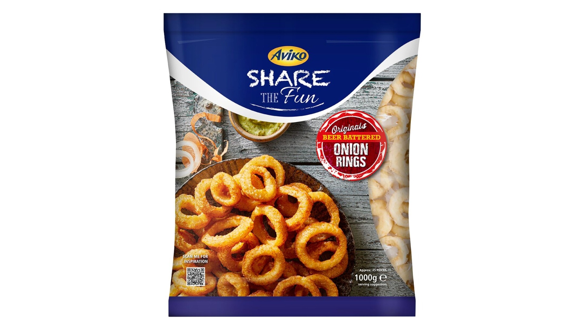 Aviko Beer Battered Onion Rings - Fastfood & Restaurang Stockholm