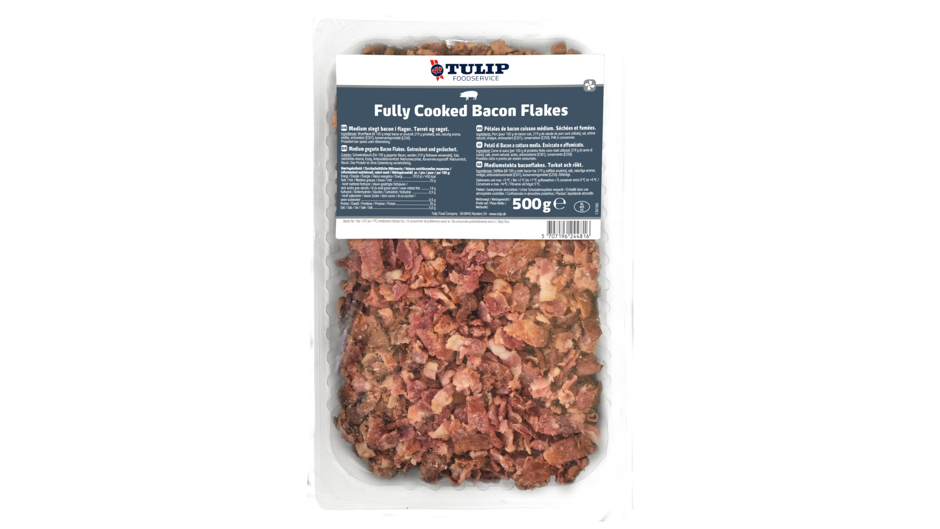 Fully Cooked Bacon Flakes - Fastfood & Restaurang Stockholm