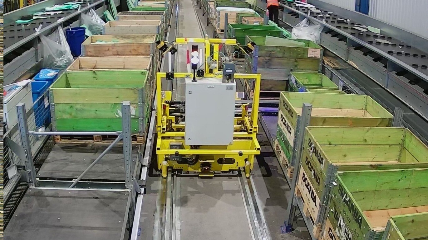 Shuttles and storage systems – Logistics & Automation Sthlm