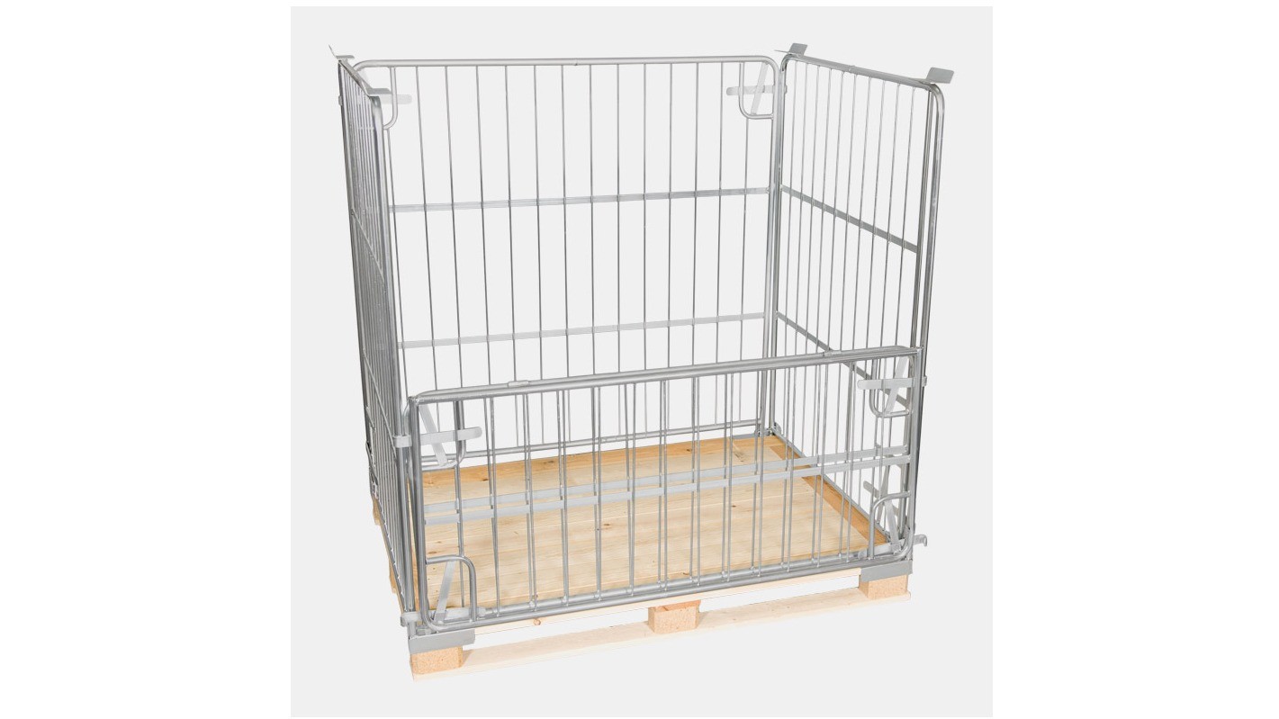 161-1500 PALLET CONTAINER – Logistics & Automation Sthlm