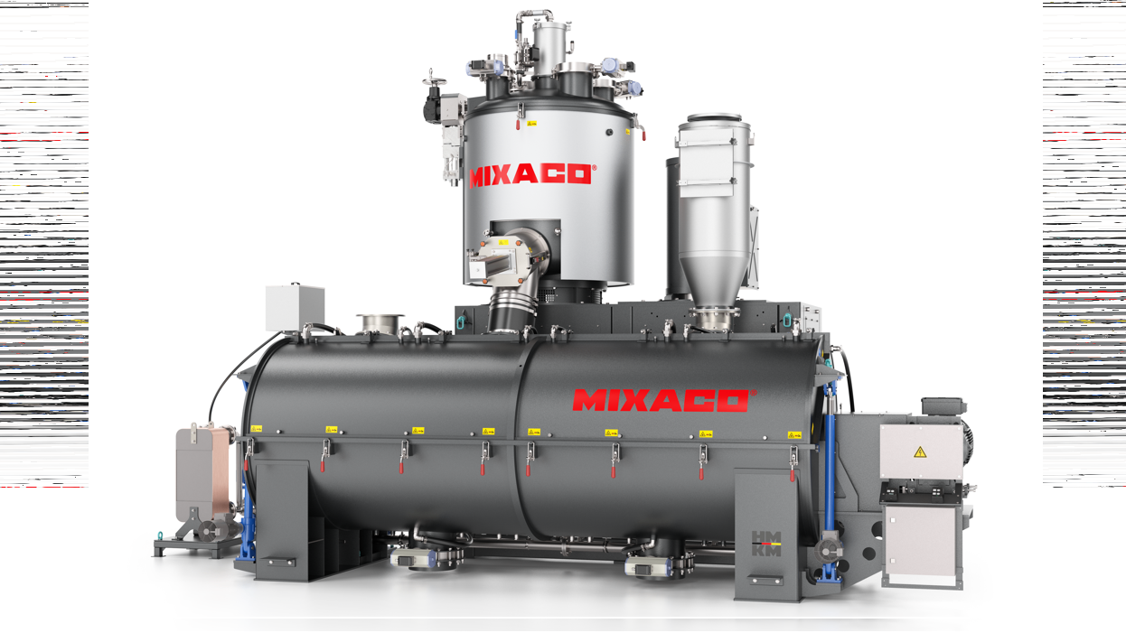 Heating Mixer With Horizontal Cooling Mixer – Plastteknik Nordic