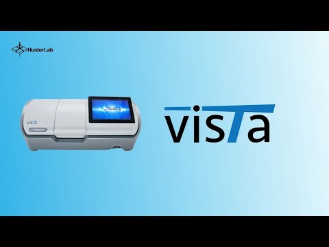 Spectrophotometer for color and haze measurement, Vista by HunterLab ...