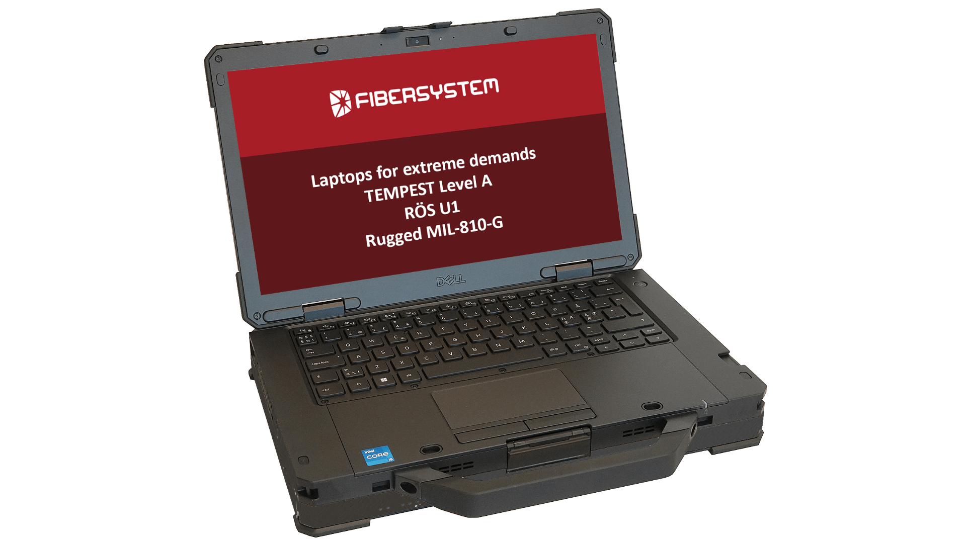 Laptop Tempest Level A and RÖS U1 – Mötesplats Samhällssäkerhet