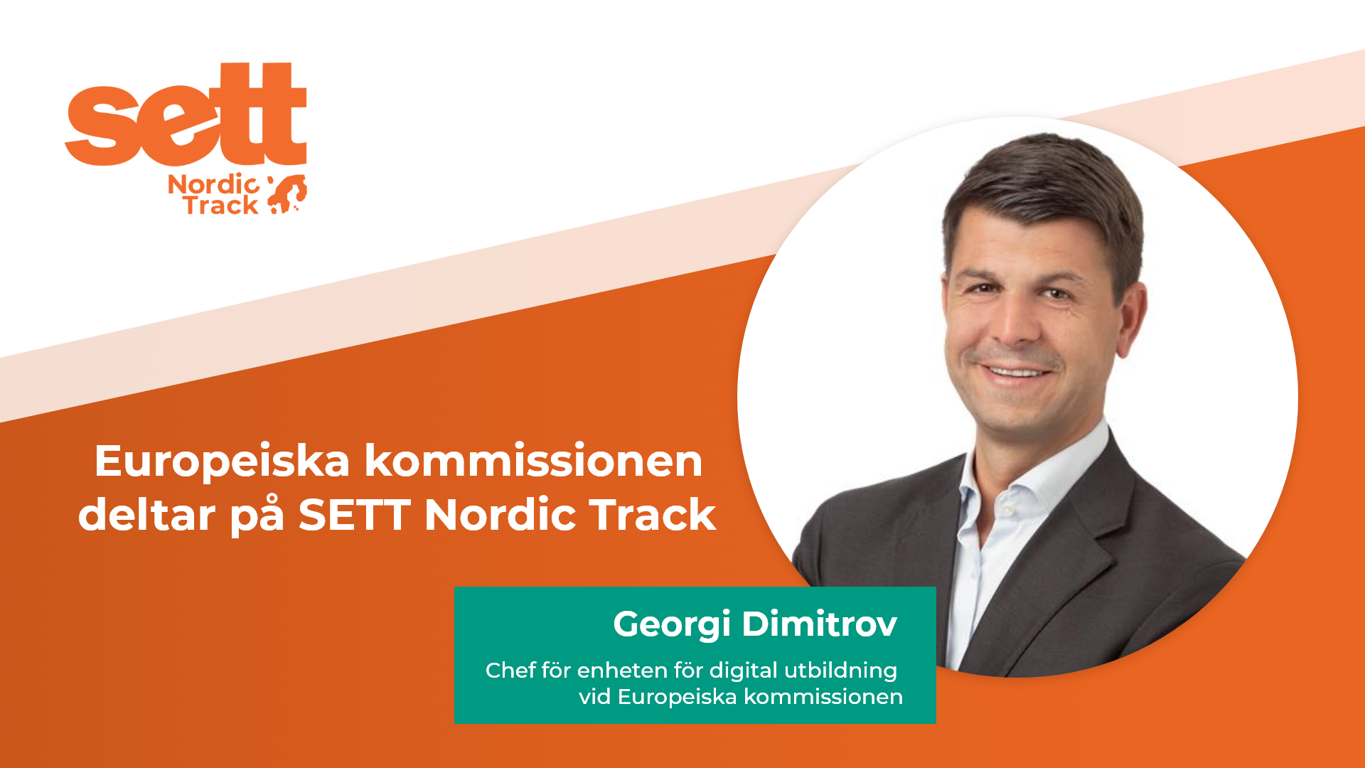 Georgi Dimitrov, European Commission, participates in Nordic Track