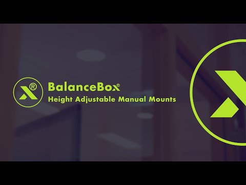 Height Adjustable Manual Mount - BalanceBox | Sett Sthlm