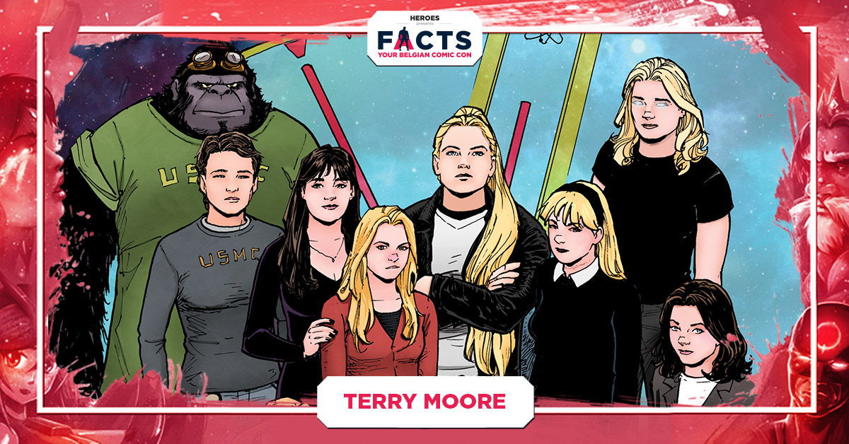 Terry Moore is ready for autographs and sketches at FACTS!