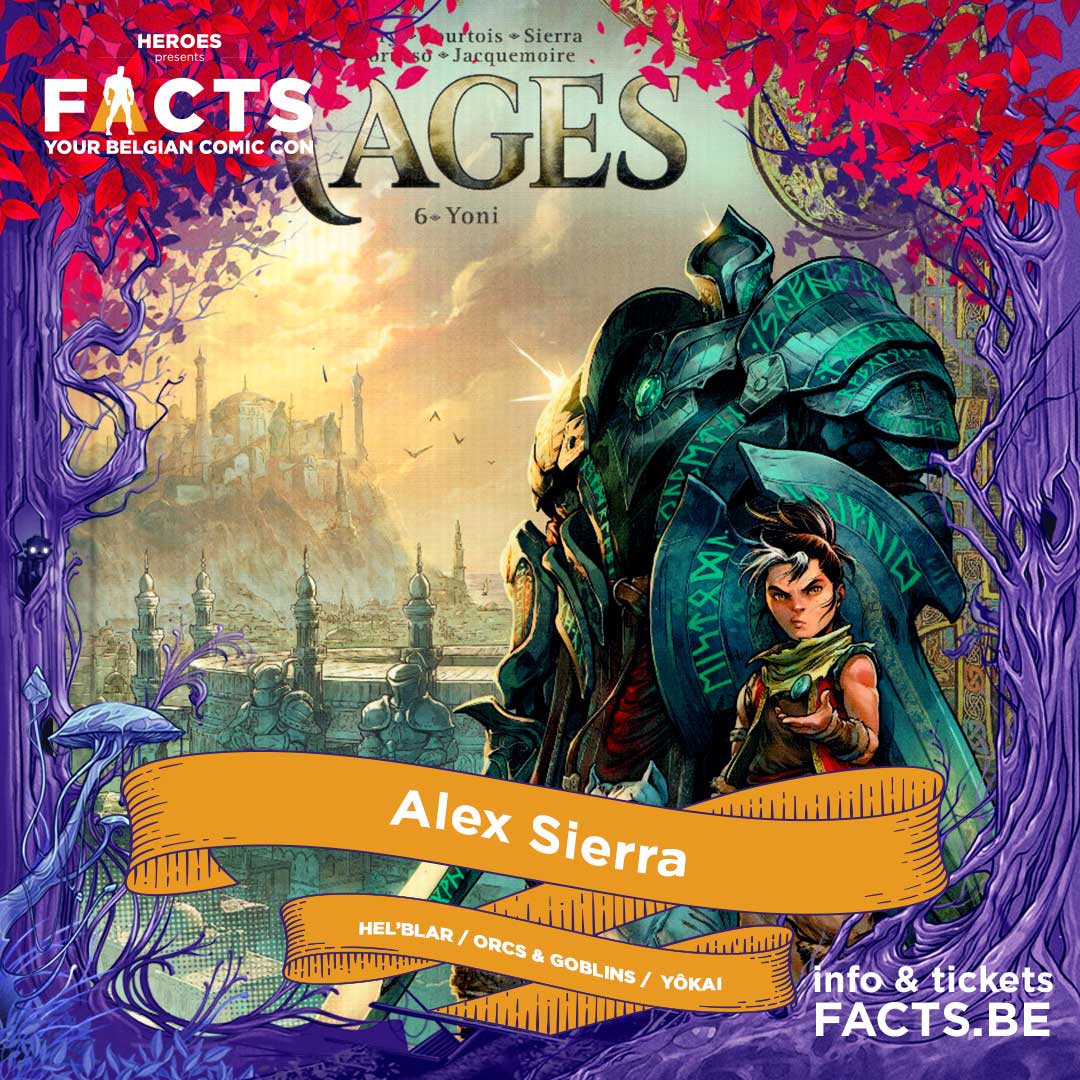 Artist Alley Guest List of FACTS, Your Belgian Comic Con