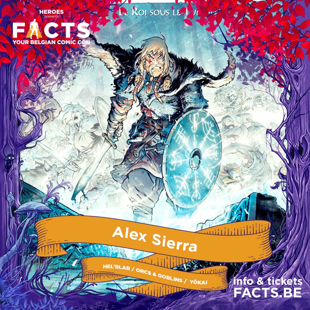 Artist Alley Gastenlijst van FACTS, Your Belgian Comic Con