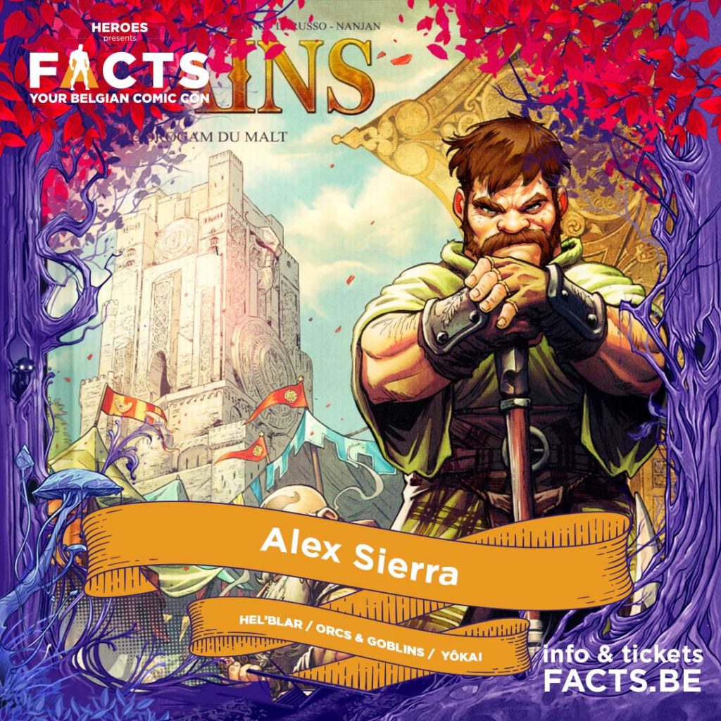 Artist Alley Guest List of FACTS, Your Belgian Comic Con