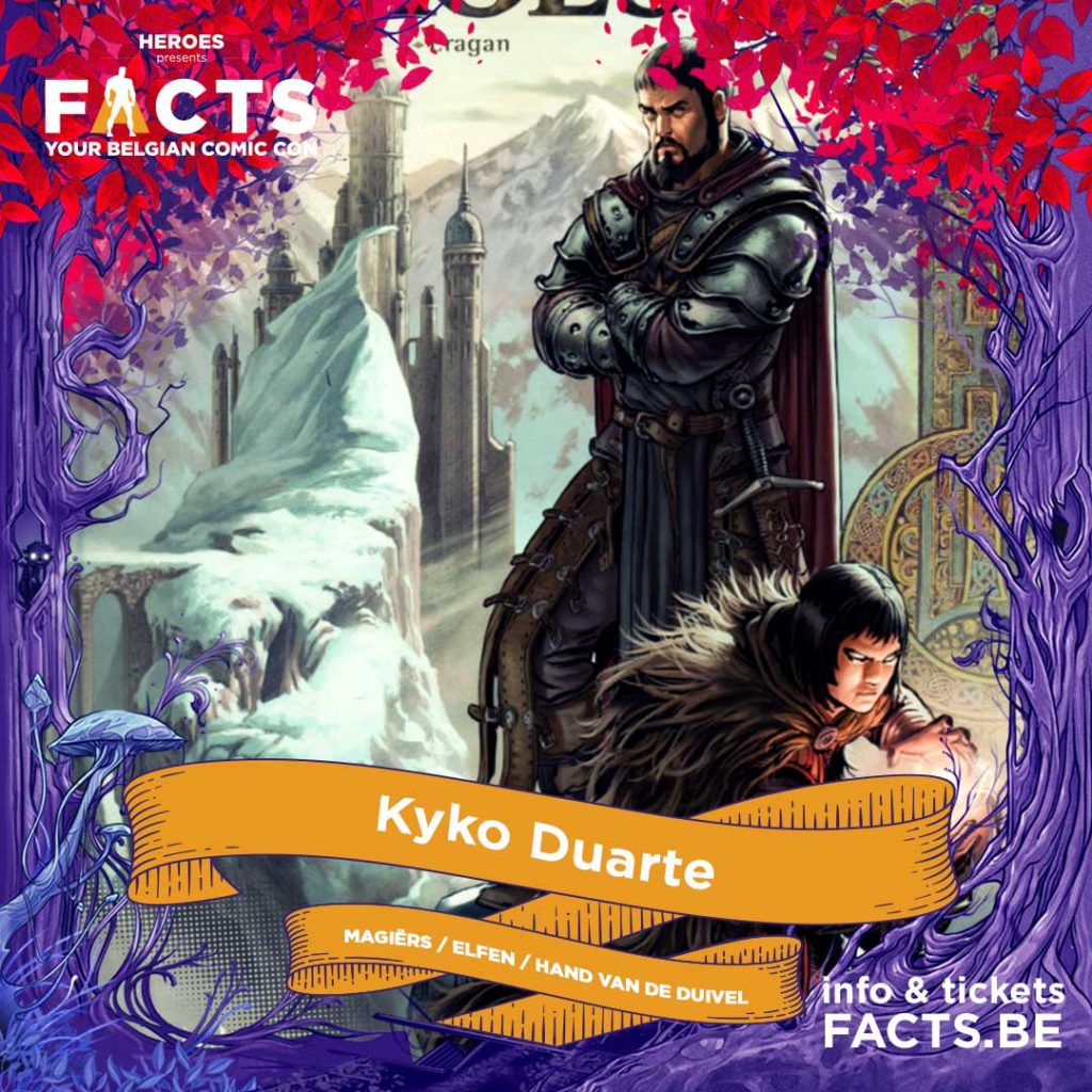 Artist Alley Gastenlijst van FACTS, Your Belgian Comic Con