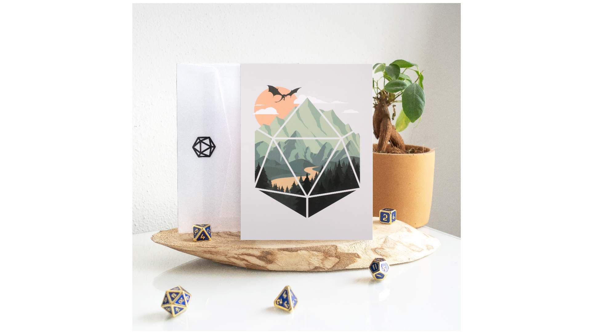 A D20 Scene Postcard – FACTS