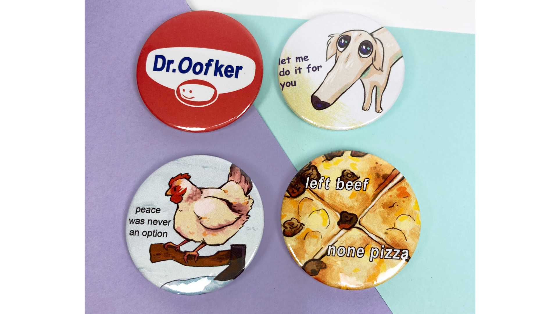 Various Memes – Button Badges – FACTS