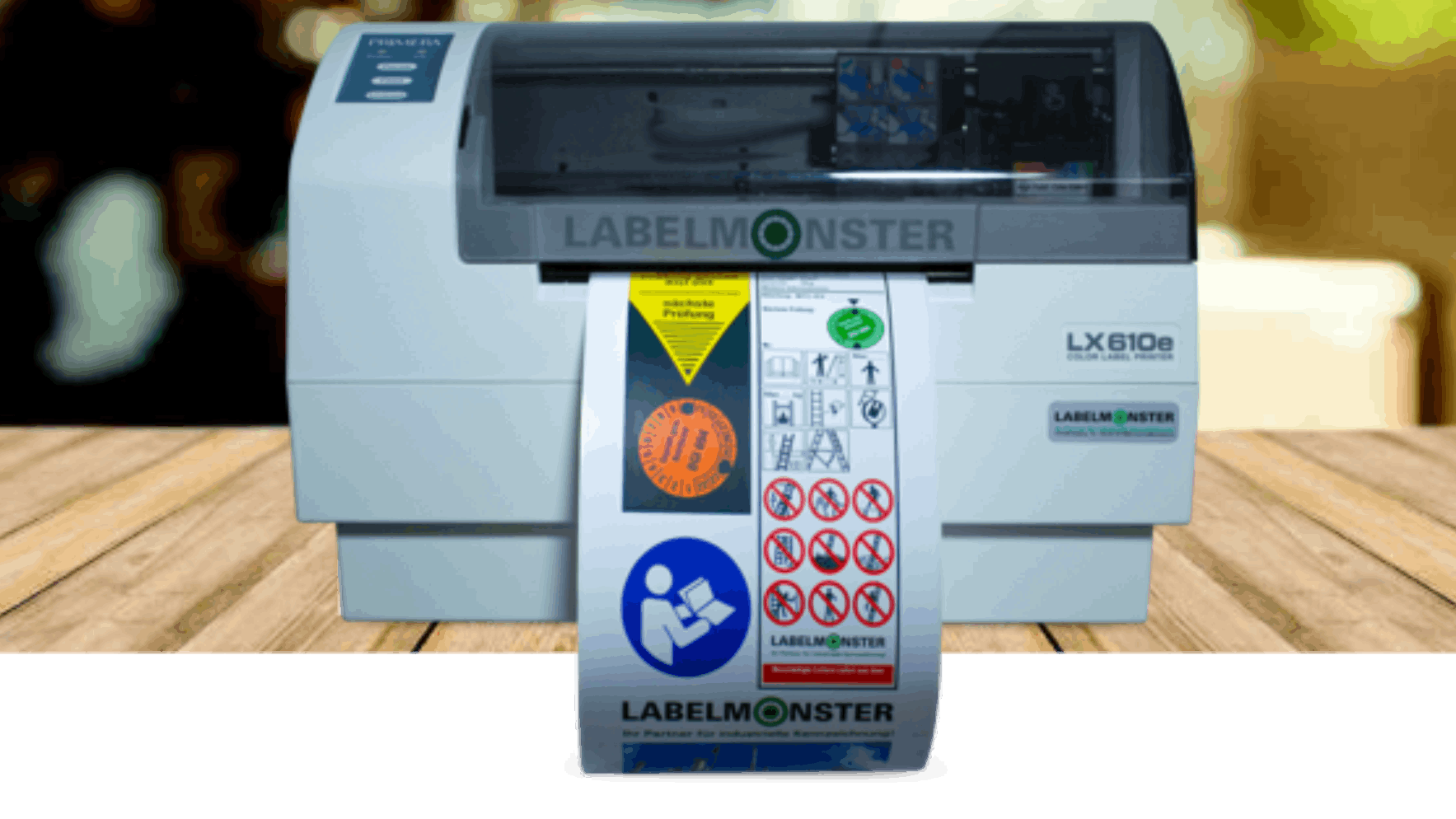 Primera LX610E Color Label Printer & Cut – Maintenance Dortmund