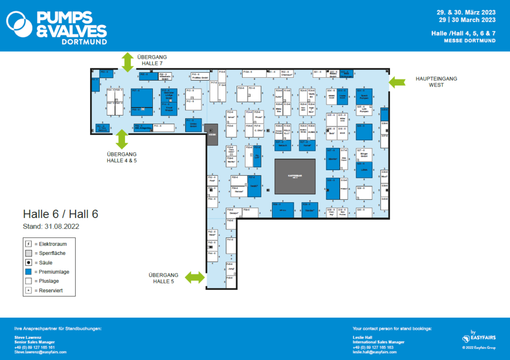 PUMPS & VALVES Dortmund | Fachmesse am 29. - 30. März 2023
