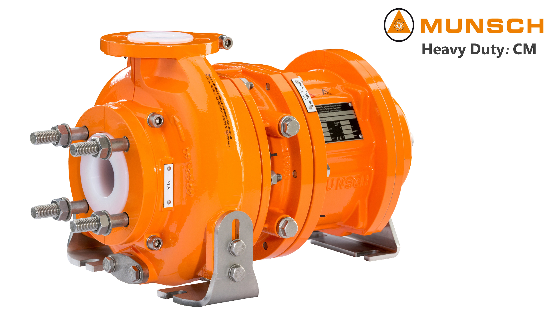 Non-Metallic Mag Drive Pumps – CM – Pumps & Valves Dortmund