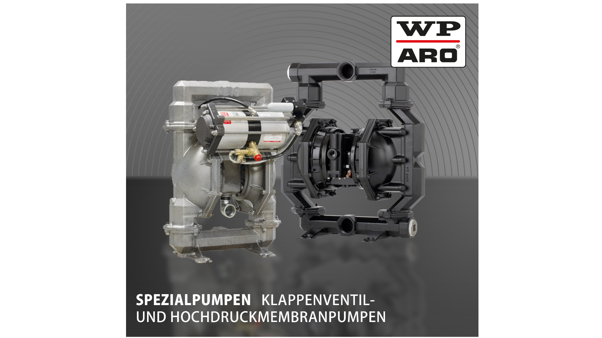 High pressure diaphragm pumps and flap valve pumps – Pumps & Valves Dortmund