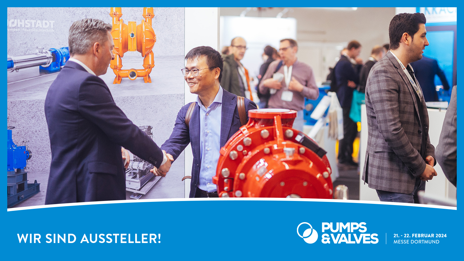Ausstellerportal - Pumps & Valves Dortmund