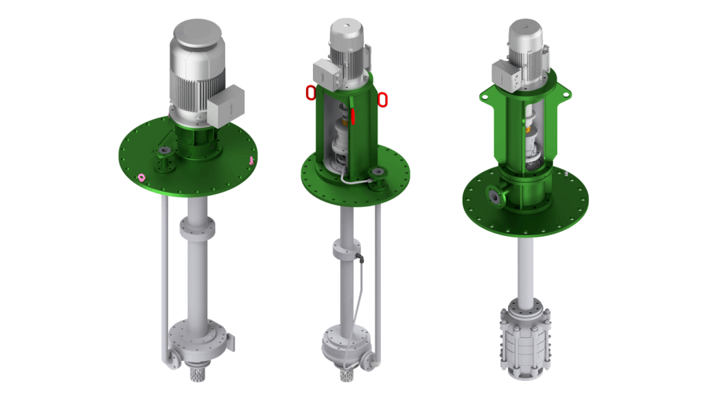 Submersible pump: Single- or multistage ring-section submersible pumps ...