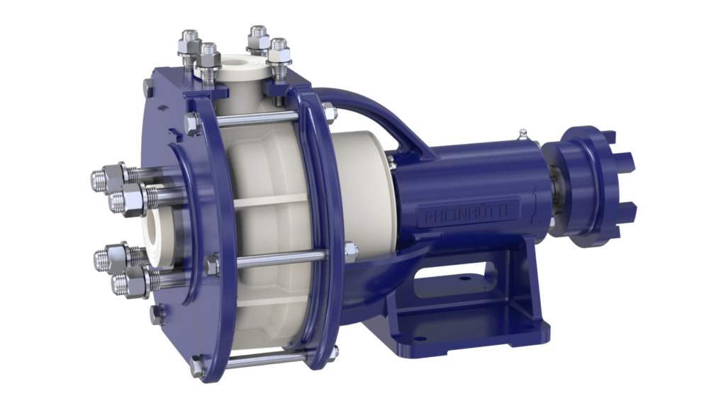 RCE – Chemical centrifugal pump in metal – Pumps & Valves Dortmund