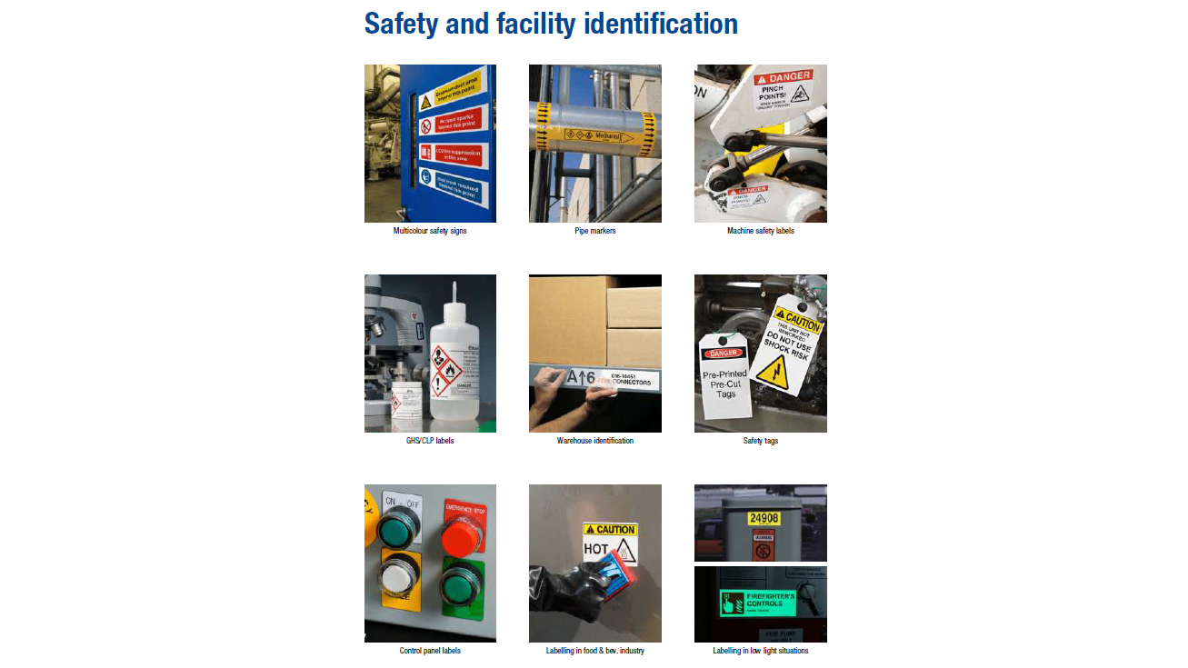 Do-it-yourself printing for safety & facility identification – Pumps ...