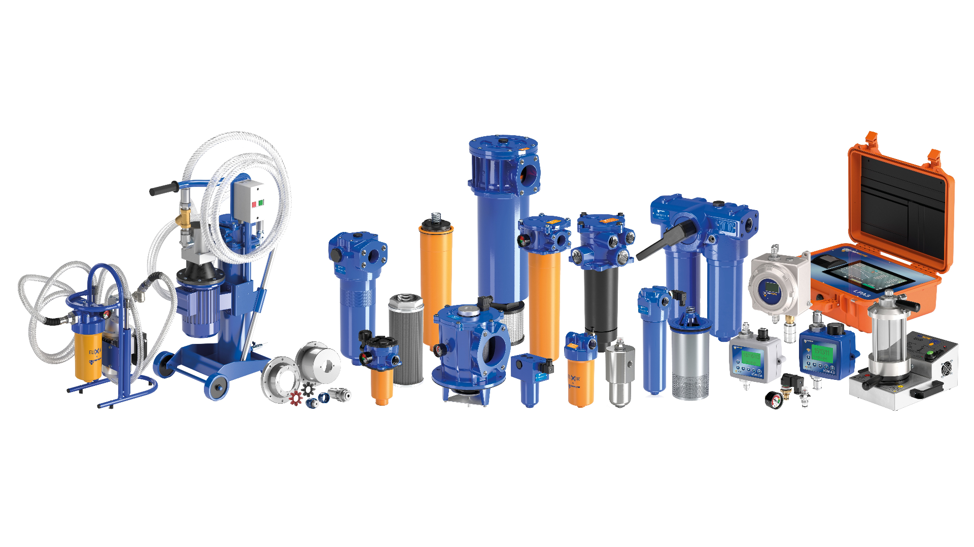 Übersicht Lieferprogramm MP Filtri – Pumps & Valves Dortmund