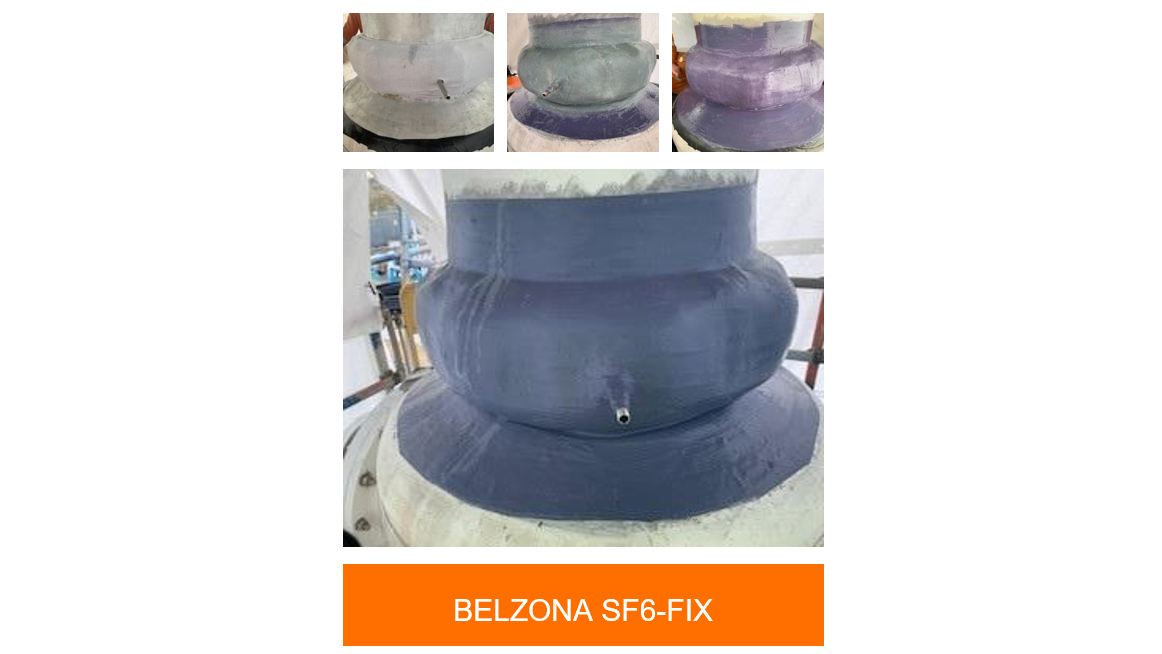Belzona SF6-FIX is a sulphur hexafluoride (SF6) leak sealing solution ...