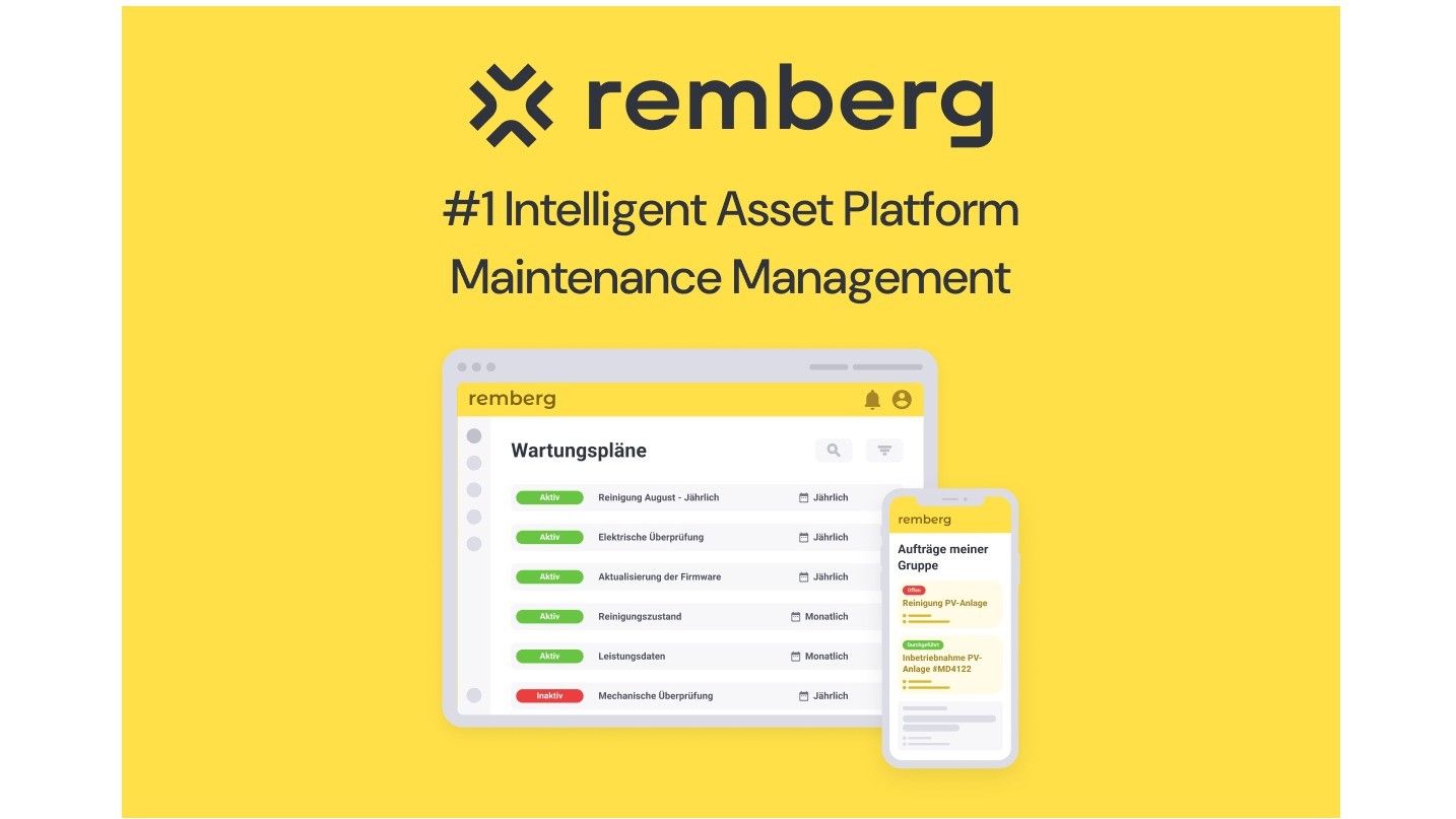 remberg Maintenance Management Software – Pumps & Valves Dortmund