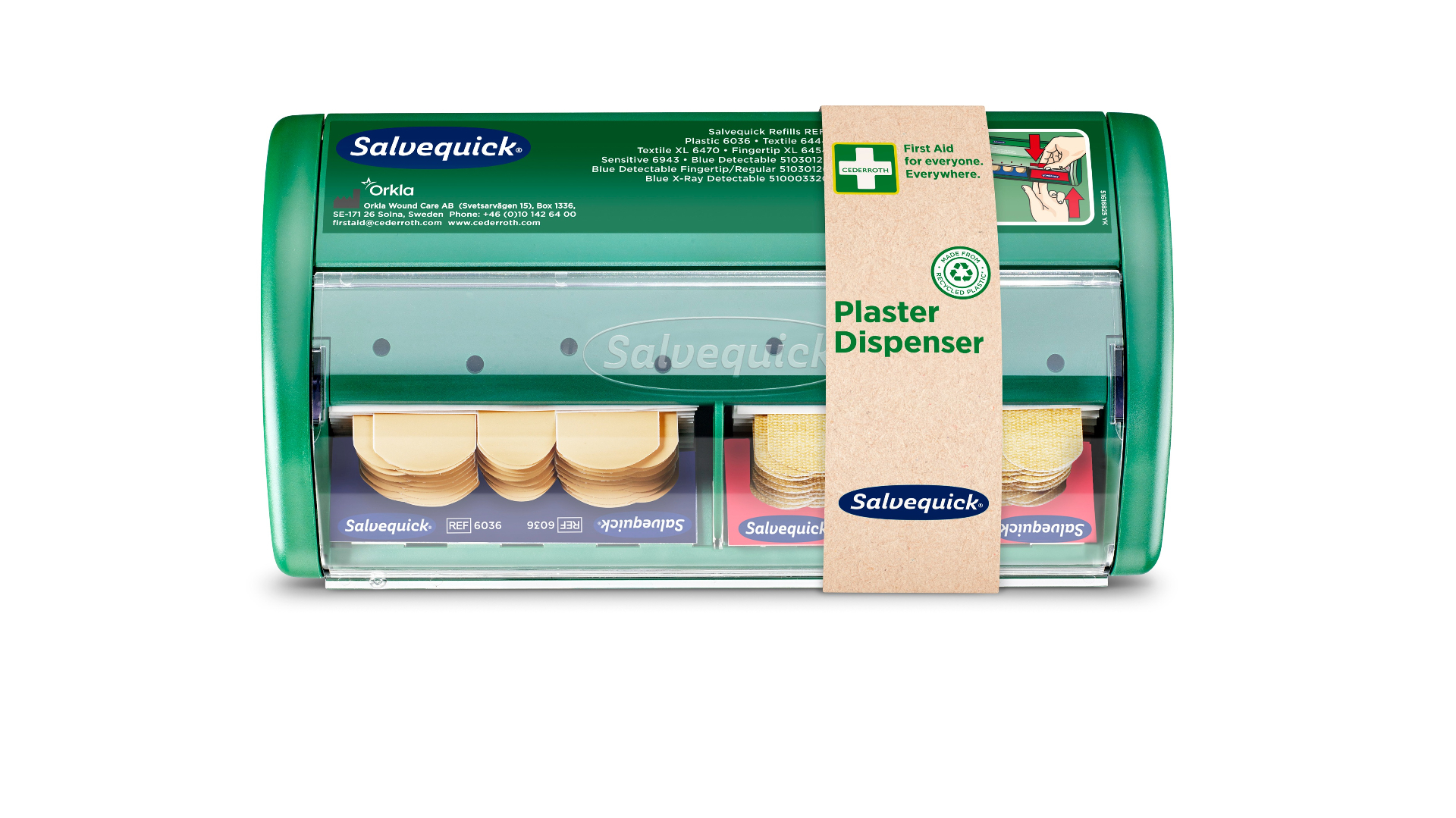 Salvequick Plaster Dispenser – Pumps & Valves Dortmund