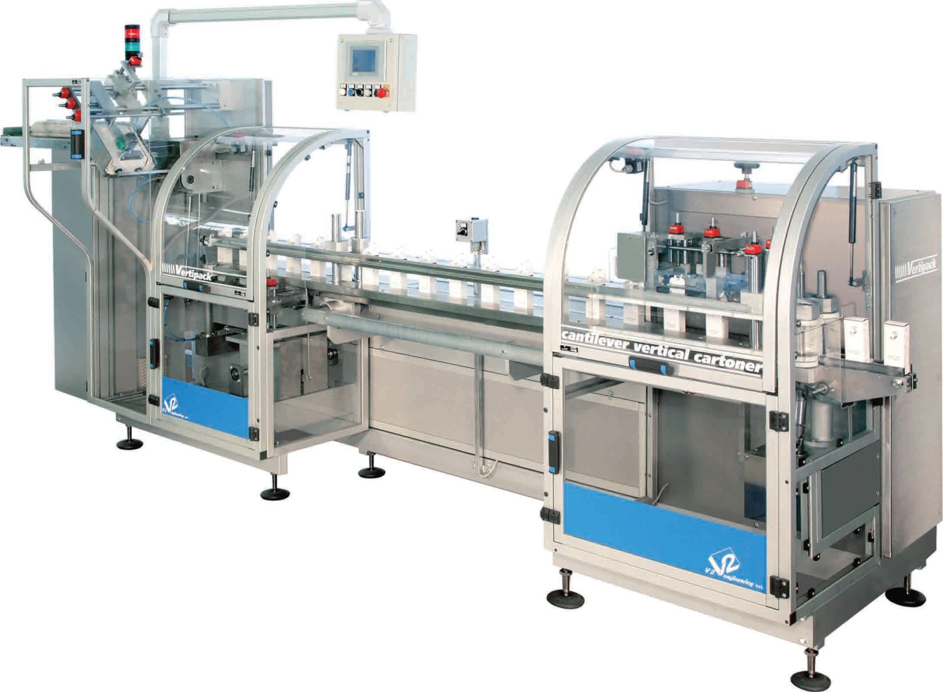 Vertipack cartonningmachine / Vertical cartonningmachine / Boxes ...