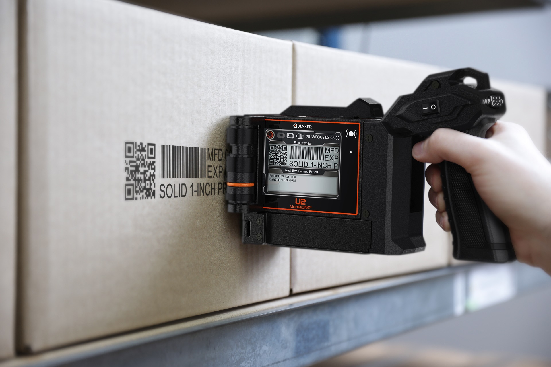 Nieuwe 1″ inch handprinter U2 Mobile One – Empack 2026