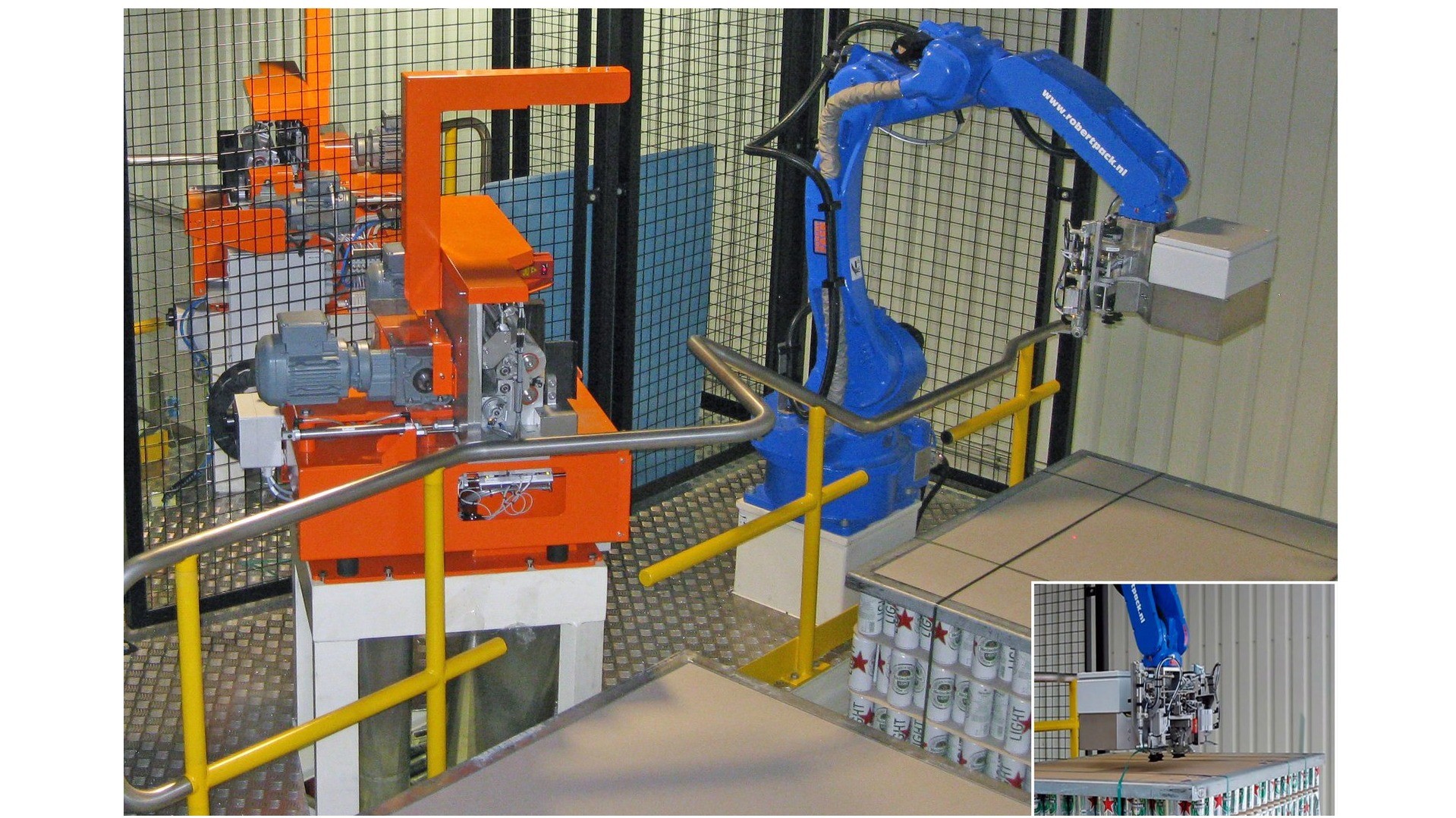 Robertpack COBOT palletiser – Empack NL