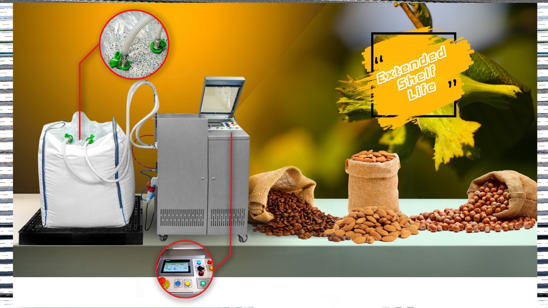 Cesur Packaging Benelux BV ; MOB machine and bags, Modified Athmosphere ...