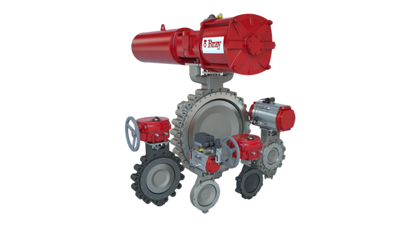 Bray/McCannalok HP Butterfly Valves – Pumps & Valves Belgium