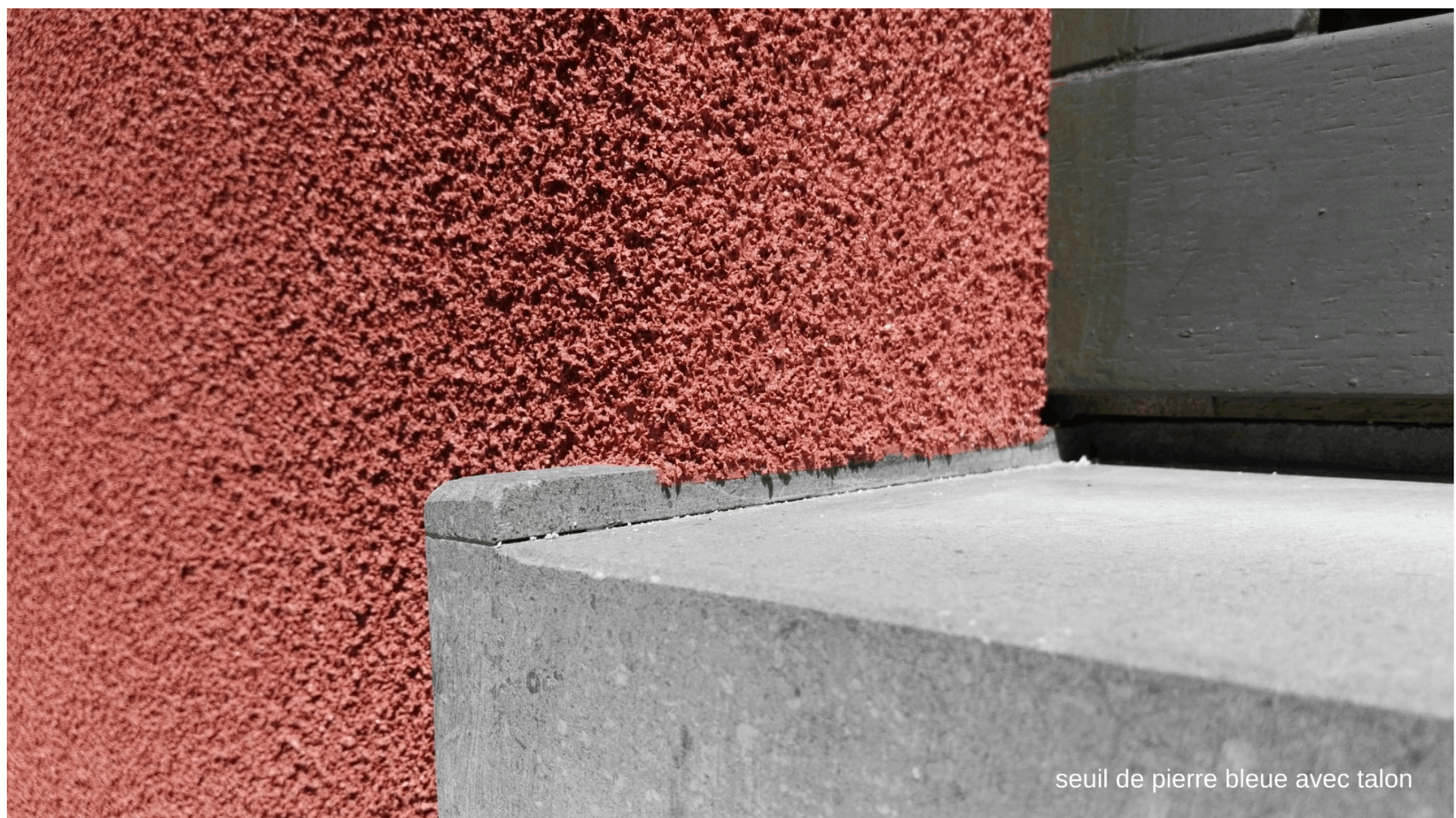 Crépi de façade en liège – Batireno / Energie & Habitat