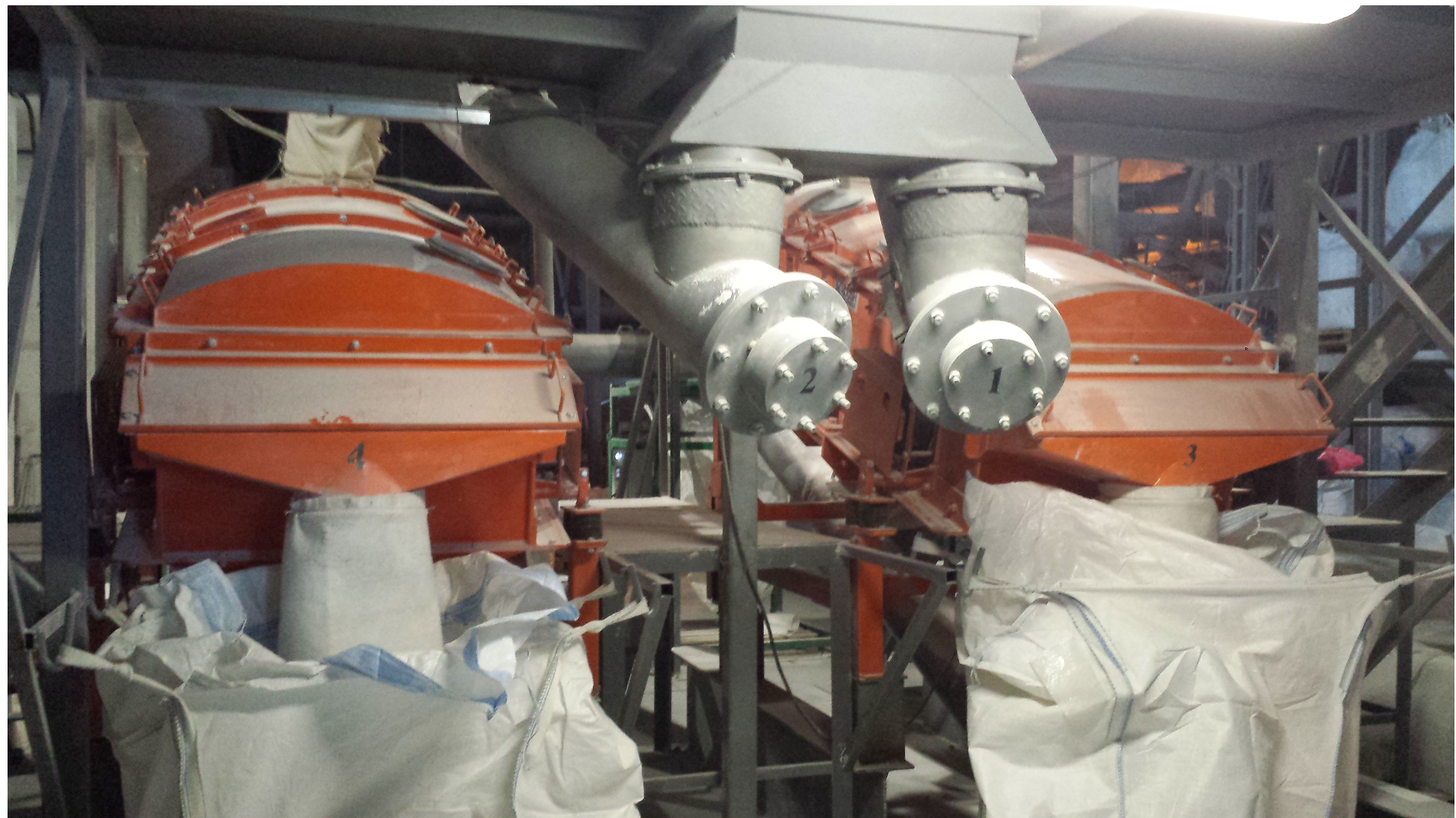 Case study for Gypsum screening (moisture 3.3%, cut point 600 microns ...