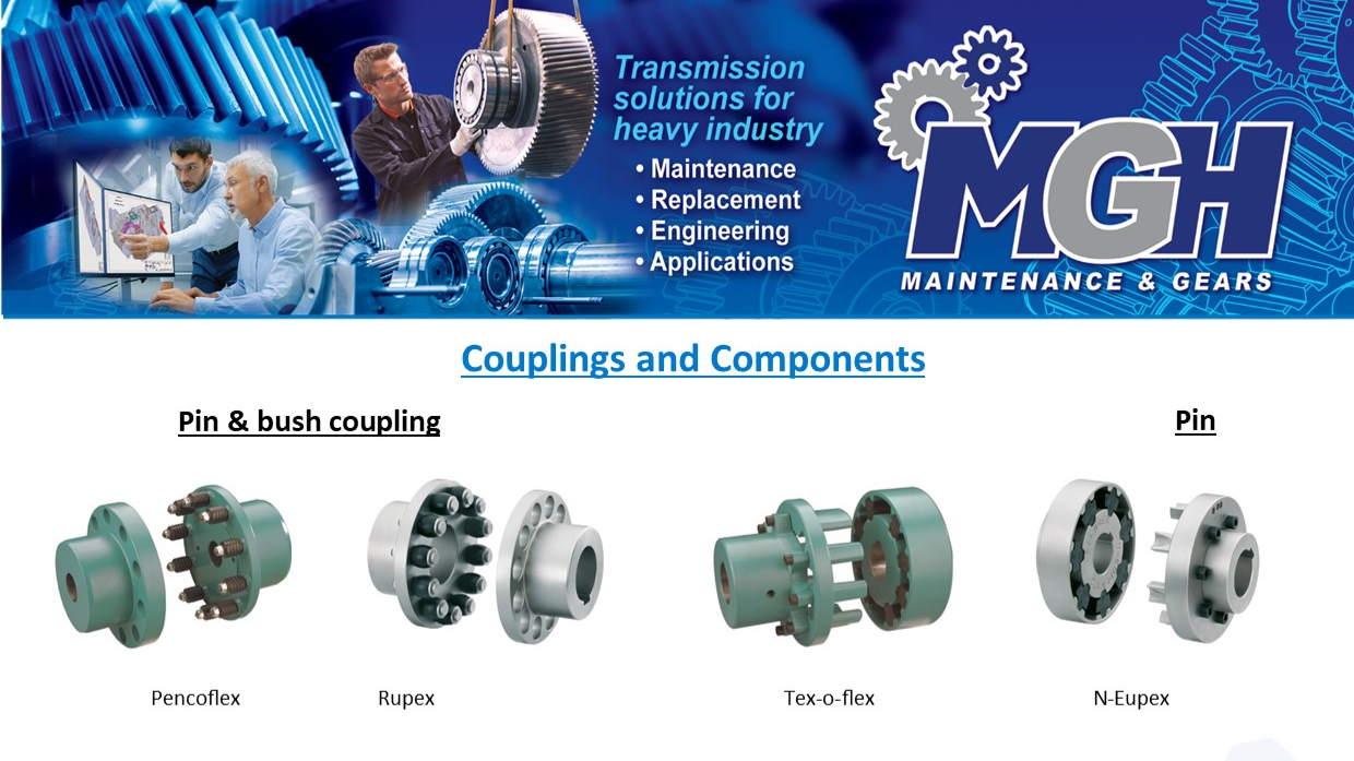 MGH reference chart couplings & components – Maintenance Belgium