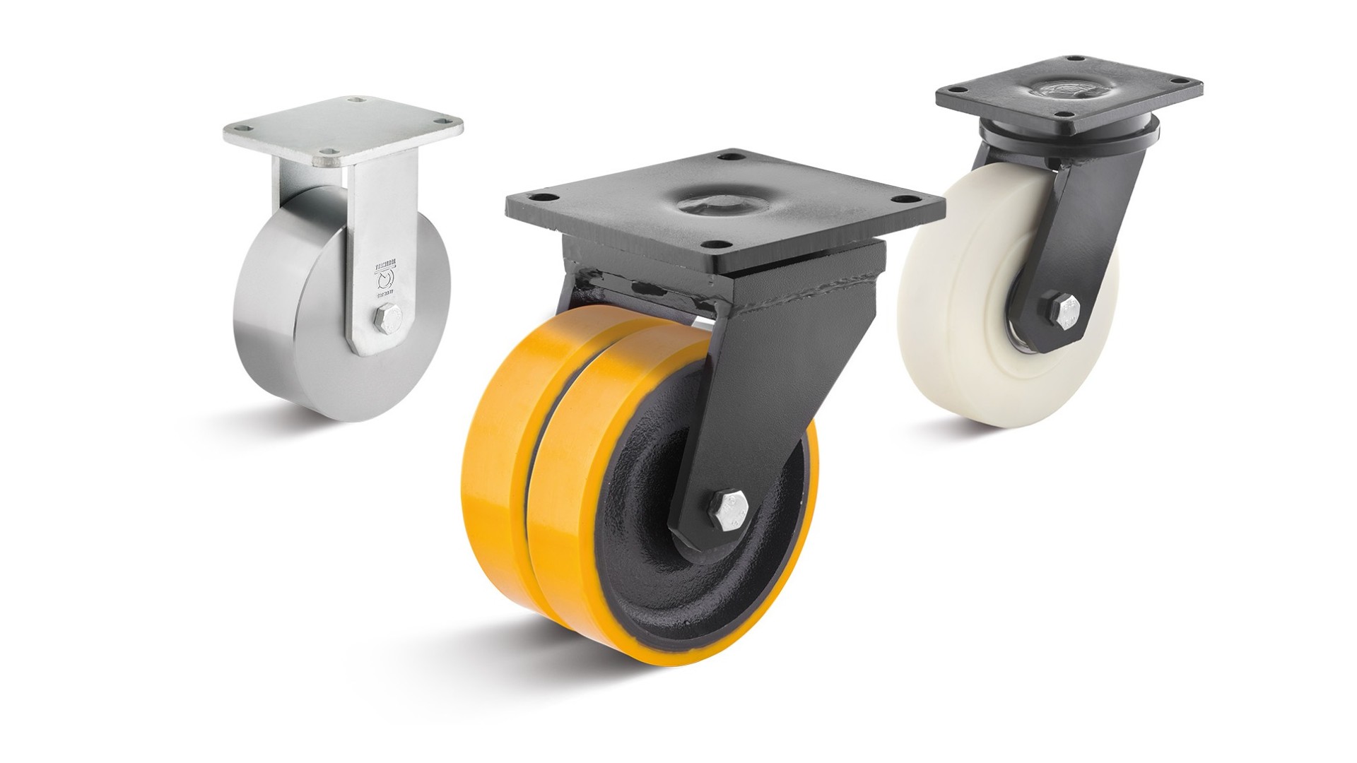 Ultra-heavy-duty castors for up to 10 tonnes – Maintenance Belgium