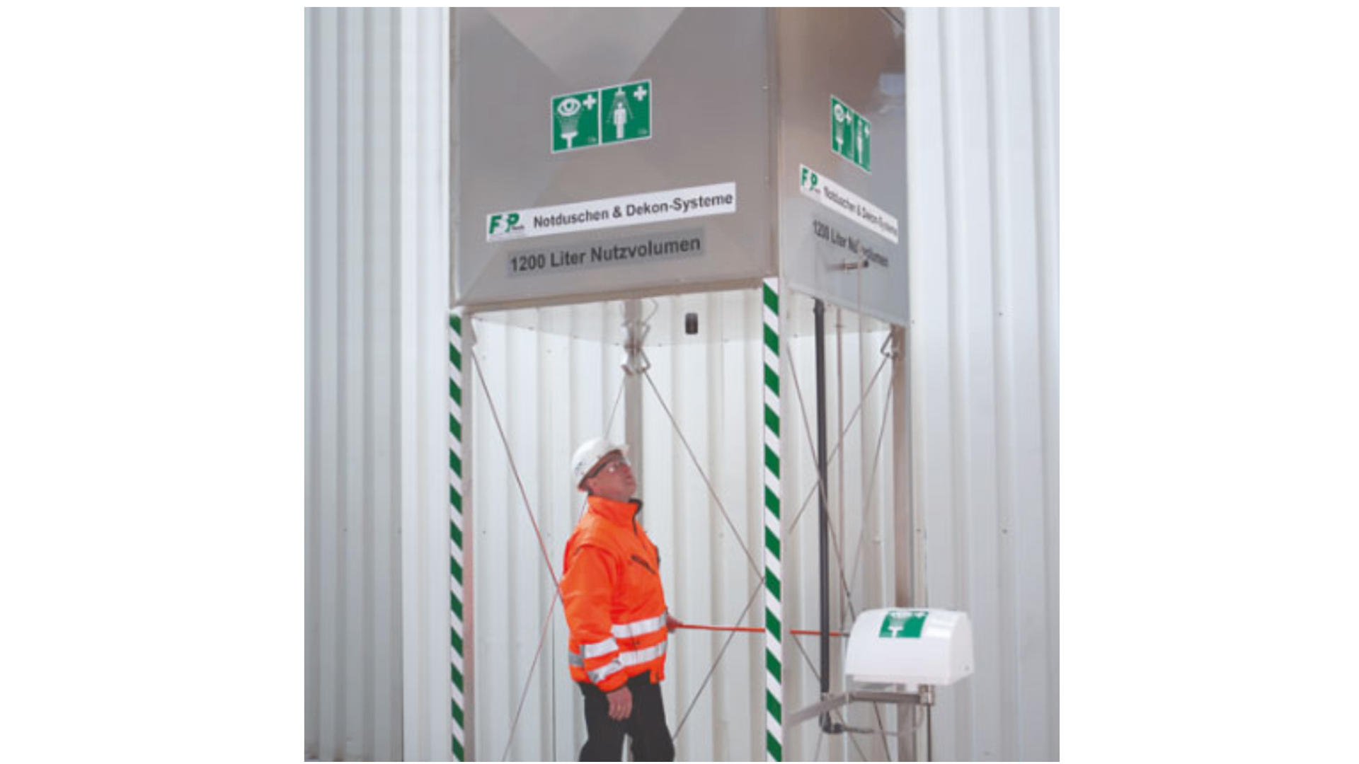 Emergency shower – Maintenance Belgium