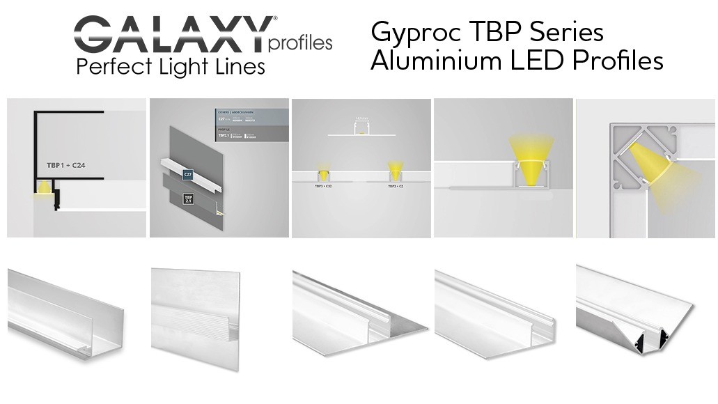 GYPROC LED Profielen – bouw&reno