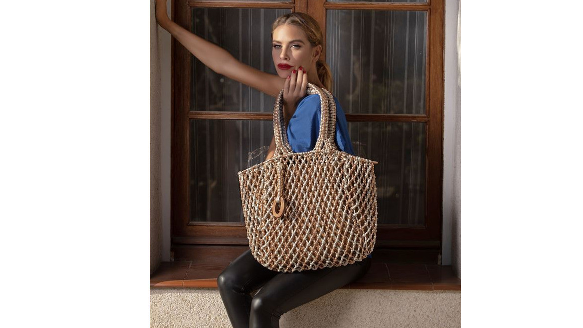 Metallic Shopper Agatha collection in Gold color – Trendz-vakbeurzen