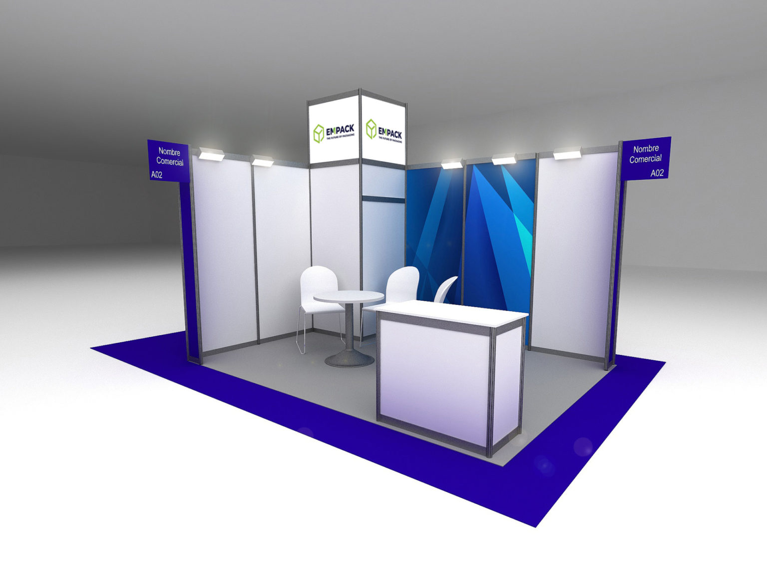 Empack Madrid | Shell scheme stand