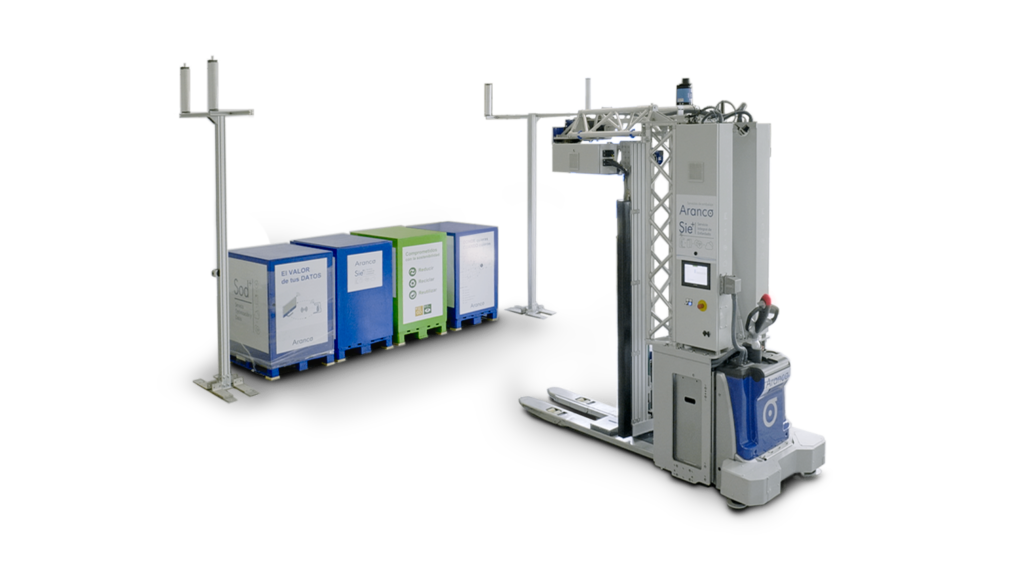 Stretch wrapper,pallet wrapping machine,packaging machine,film,remote ...