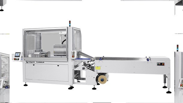 FW550LR – Empacadoras flow pack con sellado rotativo y bobina film inferior – Empack & Packaging ...